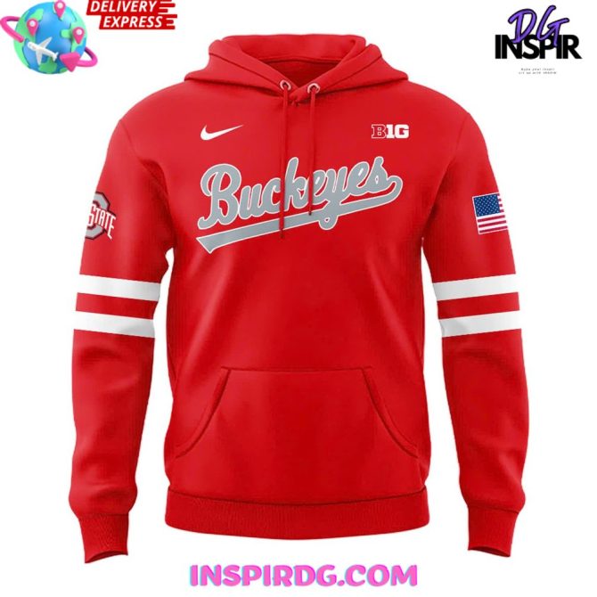 Ohio State Buckeyes New Scarlet 2025 Special All Over Print Hoodie, 3D ...